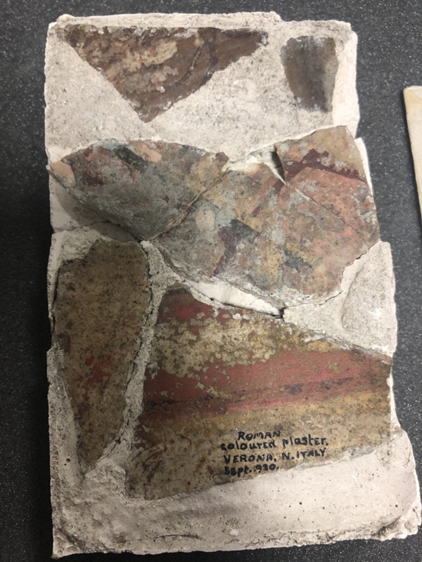 Roman colored plaster; Unknown; MSCL9584 | eHive