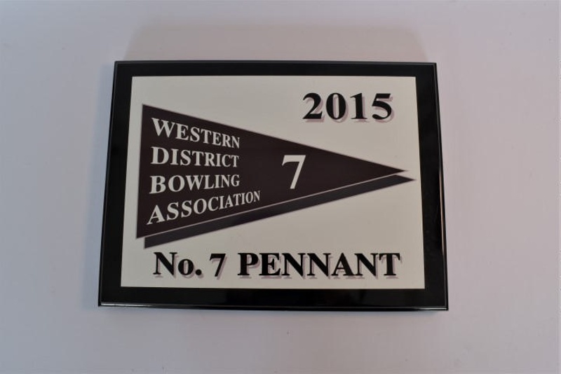 No. 7 Pennant Plaque; Central West Trophies; D-BCL-039 | eHive