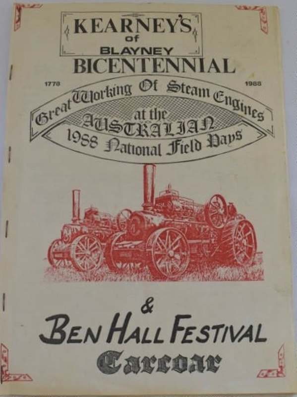 Great Working Steam Engines at the Australian 1988 National Field Days ...