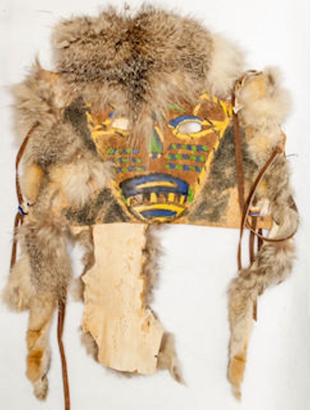 Contemporary Replica of an Apache or Navajo Dance Mask; 1990-2000 ...