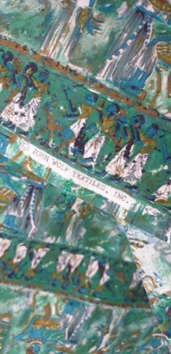 Textile panel ; John Wolf Textiles; 1960s; T.2020.8 | eHive