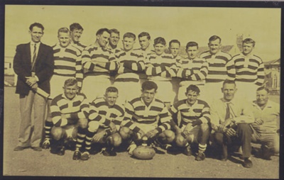 BP.1111 Mitchell Football Team - Mitchell Magpies - Mitchell Qld; 1961 ...