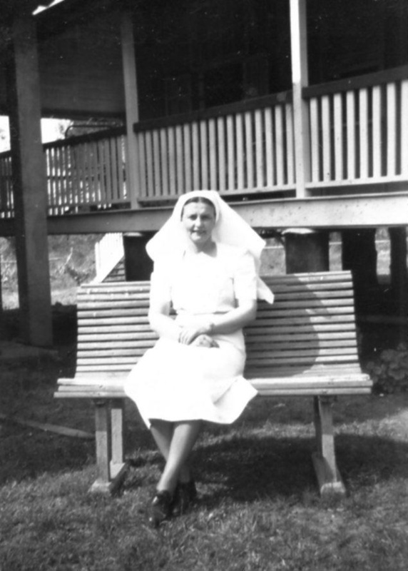 BP.1206 Mitchell Hospital Staff, Mitchell Qld; 1955 - 1965; BP.1206 | eHive