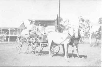 BP.45 Taylor; Tom - Mailman- at Mungallala Railway Station; 1921; BP.45 ...