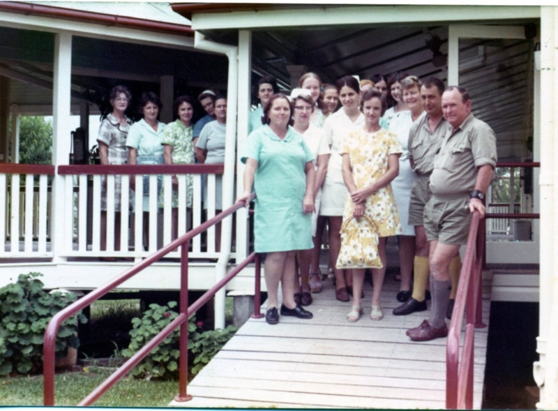 BP.1089 Mitchell Hospital Staff - Old Hospital Mitchell; 1972; BP.1089 ...
