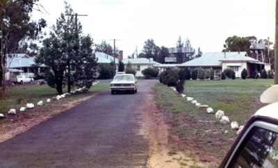 BP.1217 Mitchell Hospital, Mitchell Qld - Entrance; 12/1972; BP.1217 ...