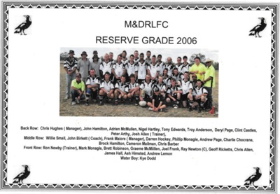 BP.1412 Mitchell Football Club, Mitchell Qld; 2006; BP.1412 | eHive