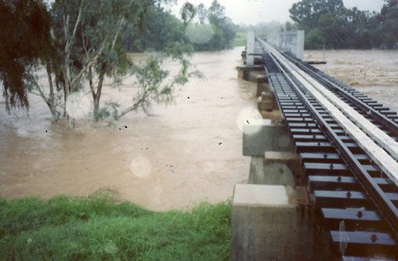 BP.663 Mitchell Rail Bridge over Maranoa River; 20/4/1990; BP.663 | eHive