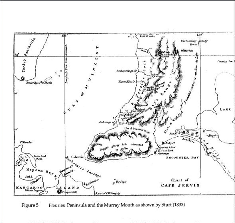1. Map of Fleurieu Peninsula and the Murray mouth (1833) 2. Source ...