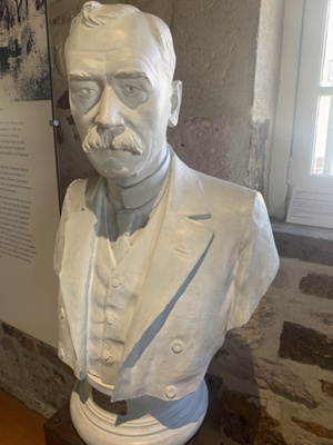 Portrait bust of Hon. John Saunders Huxham; Unknown; c.1918; RHSQ1952.3 ...