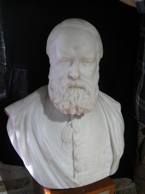 Portrait bust of Sir Robert Herbert ; Emanuel Edward Geflowski; 1884 ...