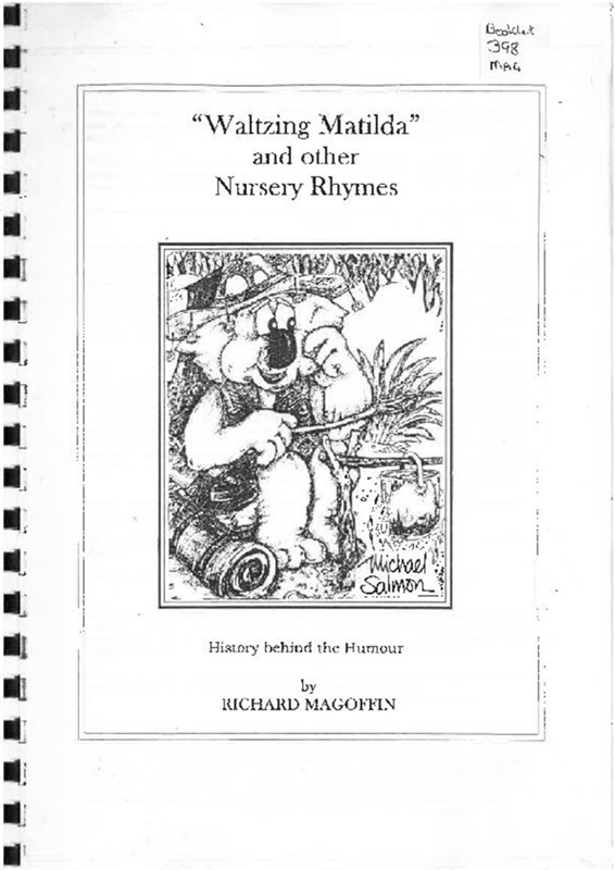 “Waltzing Matilda” and other nursery rhymes: History behind the humour ...
