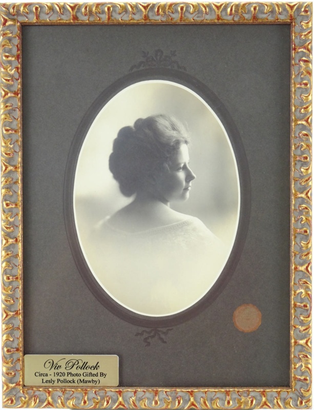 Studio photograph of Vivienne Pollock; Murray Studios; RHSQ2011.1 | eHive