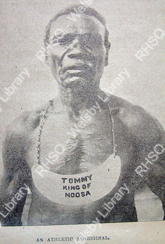 Tommy, King of Noosa: An athletic Aboriginal; 1902; P50495 | eHive