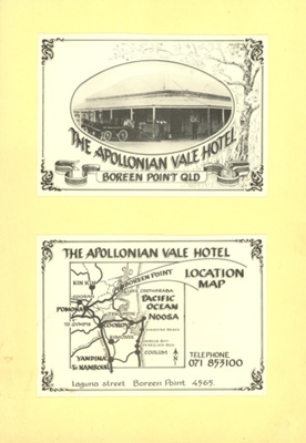 The Apollonian Vale Hotel, Laguna Street, Boreen Point; Reed, Simon ...