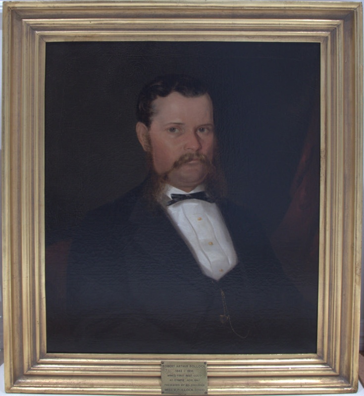 Portrait of Robert Arthur Pollock; Joseph Backler; 1870; RHSQ1969.1 | eHive