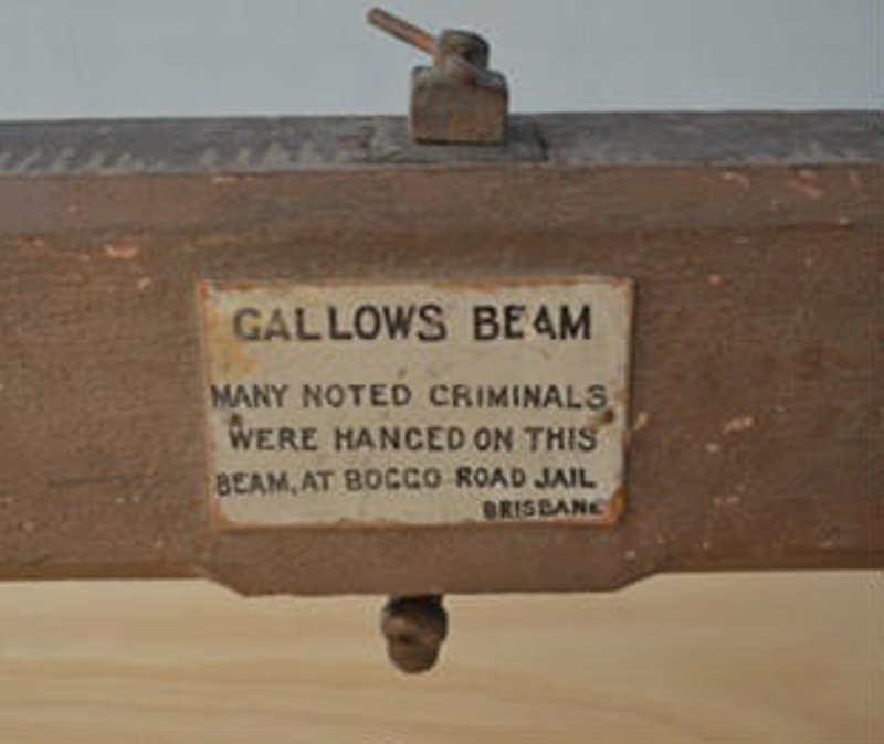 Gallows beam from Brisbane's Boggo Road Gaol | eHive