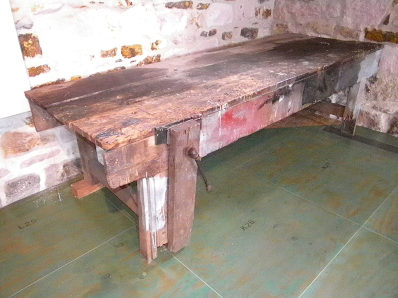 Andrew Petrie’s workbench; Andrew Petrie, 1798-1872; RHSQ1993.1 | eHive