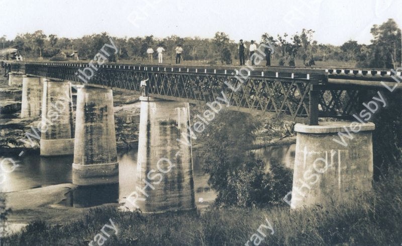 Railway Bridge crossing the Laura River. ; 1924; P11888A | eHive