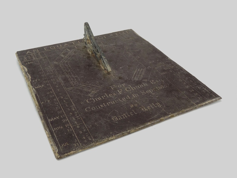 Charles Frederick Chubb’s horizontal sundial; Daniel Reily | eHive