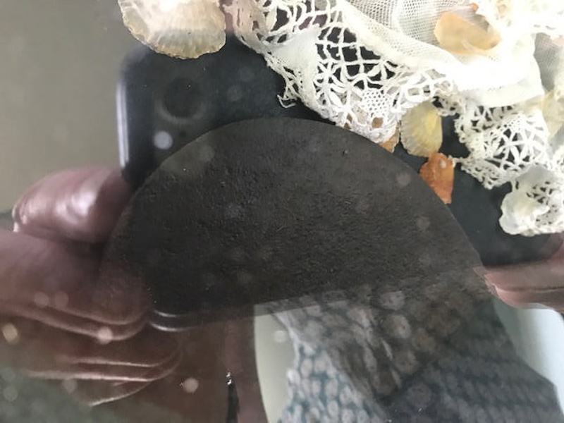 Flensing spade, CT Skeeton, iron and timber , Parramatta/Kiah Inlet ...