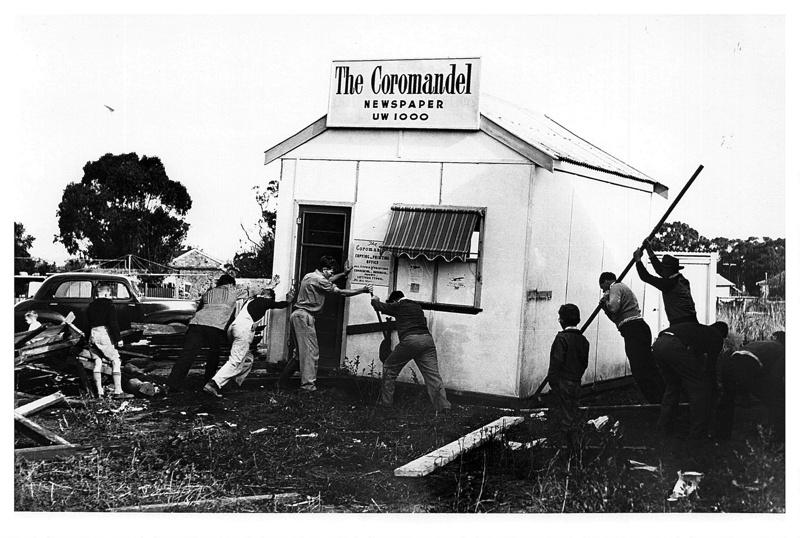 Coromandel newspaper office , Cliff Street; Unknown; P00898WI | eHive