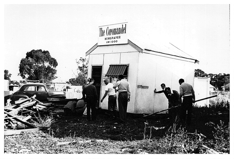 Coromandel newspaper office, Cliff Street; Unknown; P00897WI | eHive