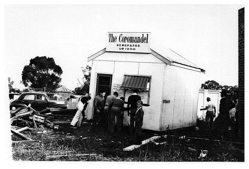 Coromandel newspaper office, Cliff Street; Unknown; P00895WI | eHive
