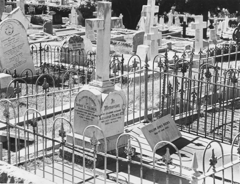 Tolmer family gravestone, Mitcham cemetery; 1980; P03115 | eHive