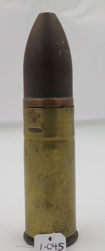 German 40mm Cannon Shell; Patronen Fabrik Karlsruhe; 1917-1918; 1-045 ...