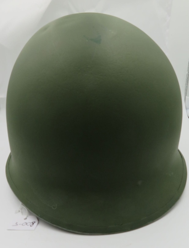 American GI Battle Helmet with internal lining; 3-008 | eHive