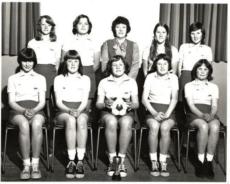 Photograph, Dunsandel Netball Club, 1979; 2006-33-49 - Box22 | eHive