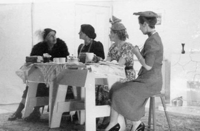 1957 Grand Presentation Joyce Kitching, Alma Mackie, Lynley Baylis ...