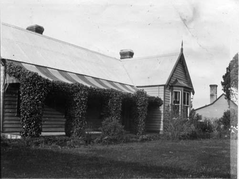 Sam Sherrard and family house Dunsandel, ex Bill Wimpory; DHS-1504 | eHive