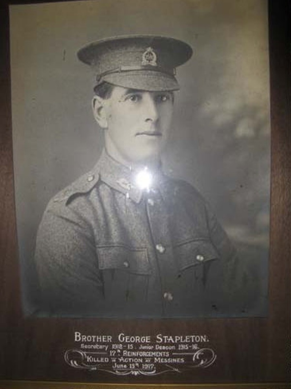 George Stapleton WW1 killed IMG_2362; DHS-1506 | eHive