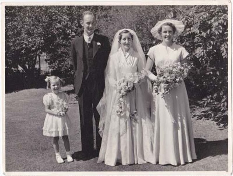1952 17 January Kathleen & Ian TWEEDY wedding at Dunsandel Methodist ...