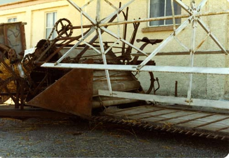 M-L103 Doug Sheats reaper & power binder NgNo 351-19a; DHS-1088 | eHive