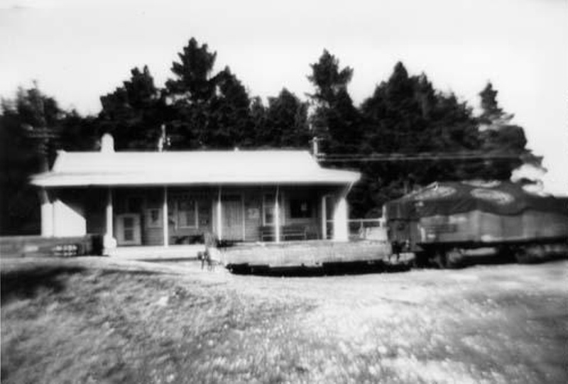 B24 Dunsandel railway station ex Gordon Happer; DHS-0707 | eHive