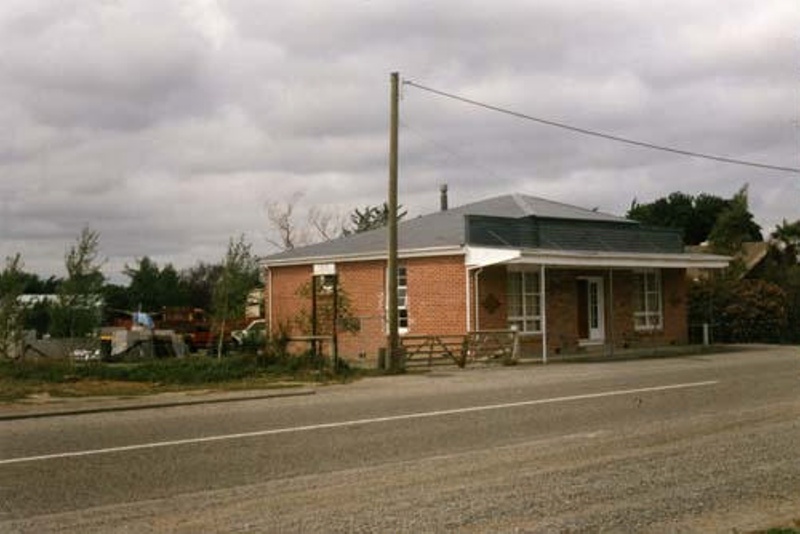 EHS-3164 Dunsandel Ower's old store 1915, Owers Bros 1926, Frank Owers ...