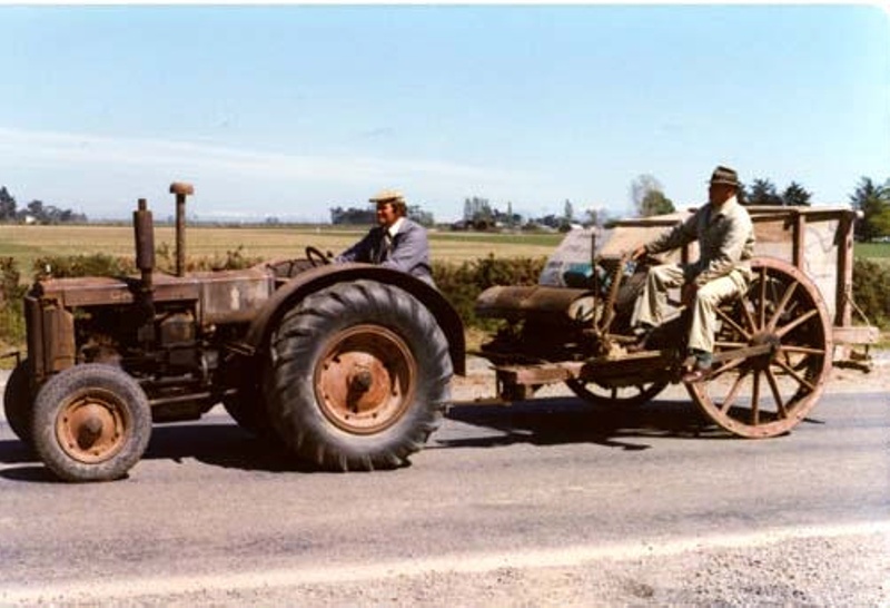 M-C60 Case tractor & stripper R Johnson NgNo 351-60; DHS-1046 | eHive