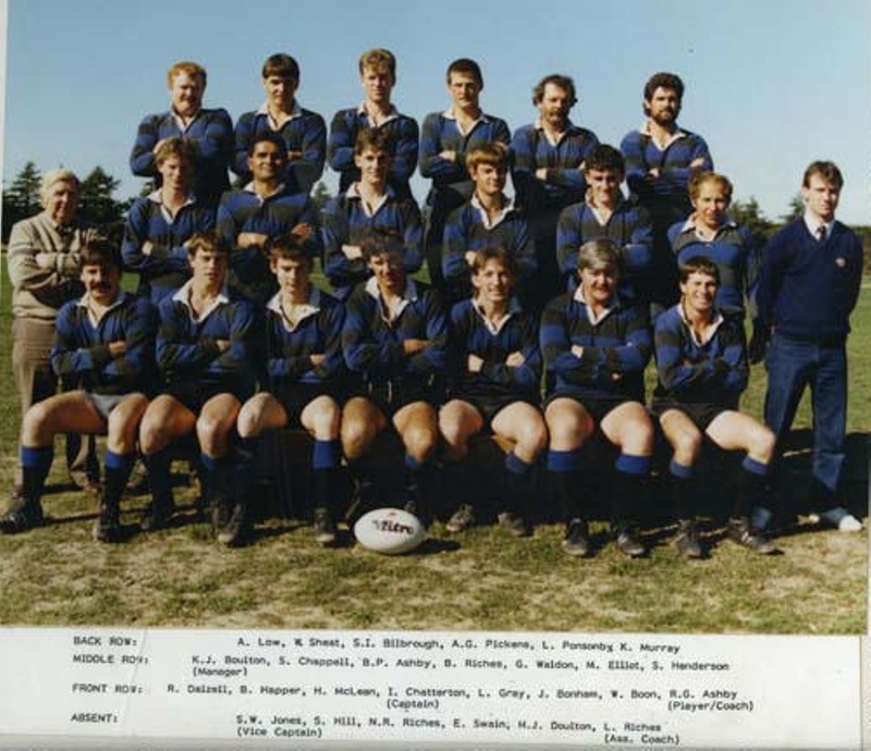 1988 9 April Centennial Dunsandel Rugby Club 2nd Grade named; DHS-1473 ...