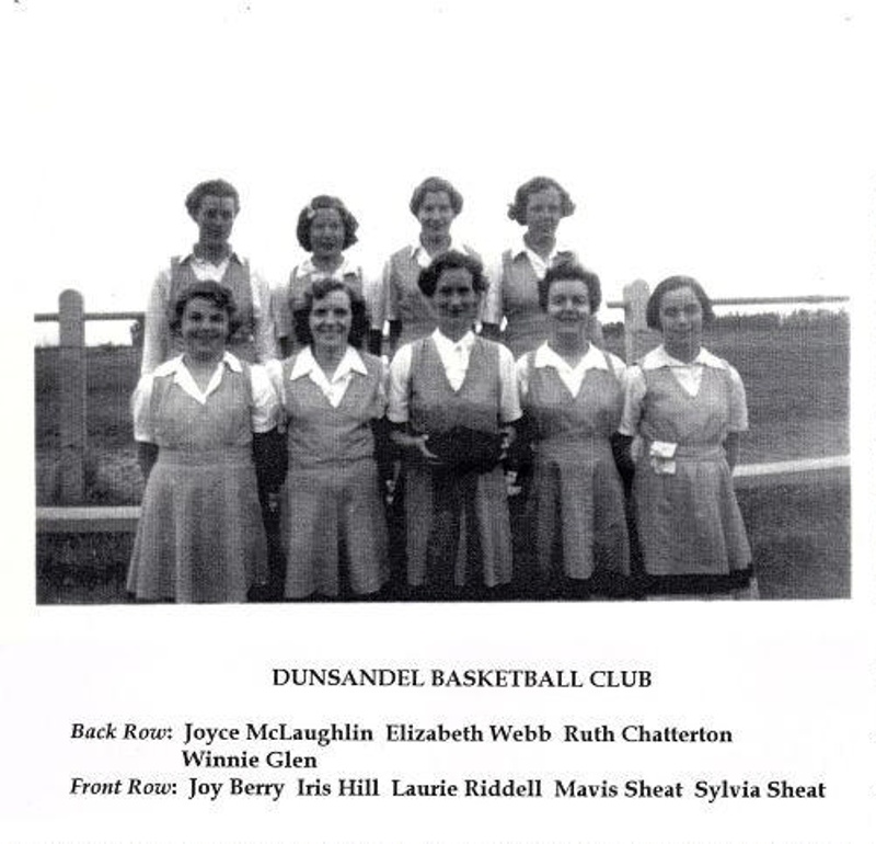 Photograph Photocopy, Dunsandel Basketball (Netball) Club; 2006-33-27 ...