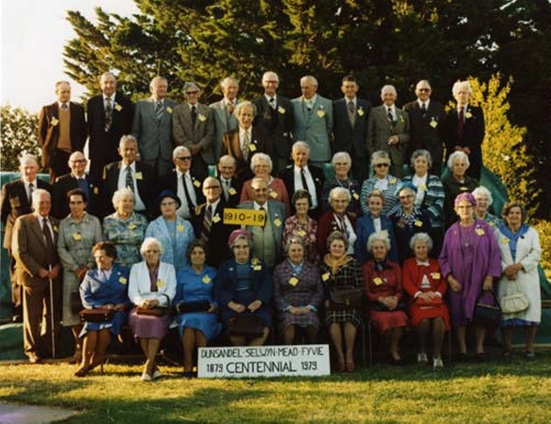 1979 Dunsandel-Selwyn-Mead-Fyvie 1910-19 Centennial; DHS-0858 | eHive