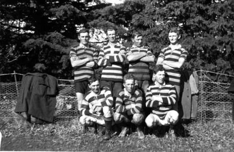 1923 Dunsandel Rugby Club! named ex Rene Johnston; DHS-1303 | eHive