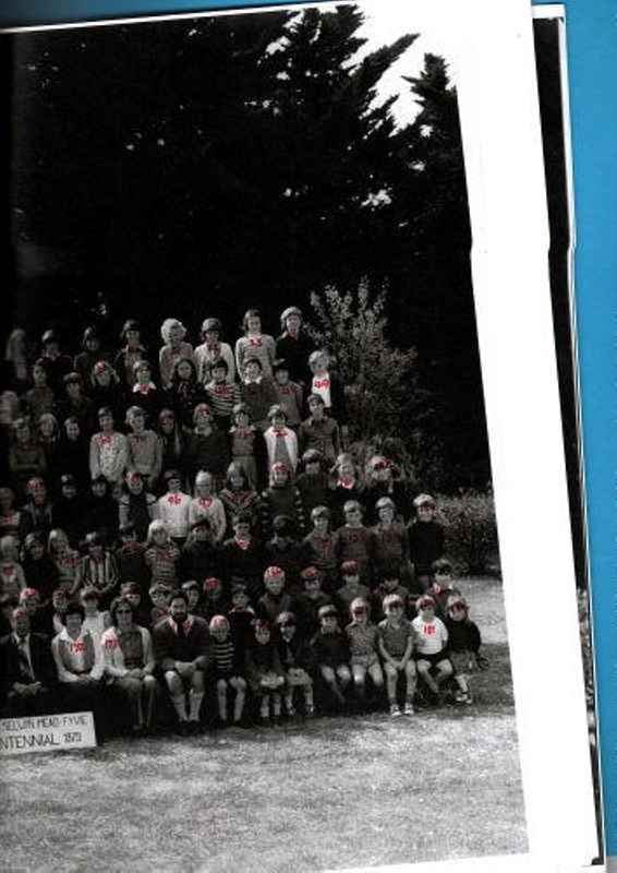 Photocopies, Photographs of Dunsandel School from the centennial ...