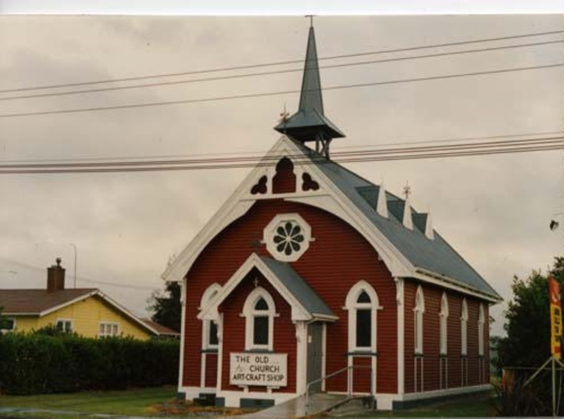 EHS-3165 Dunsandel Methods Church opened 1911-12 closed 19-9-1971, Art ...