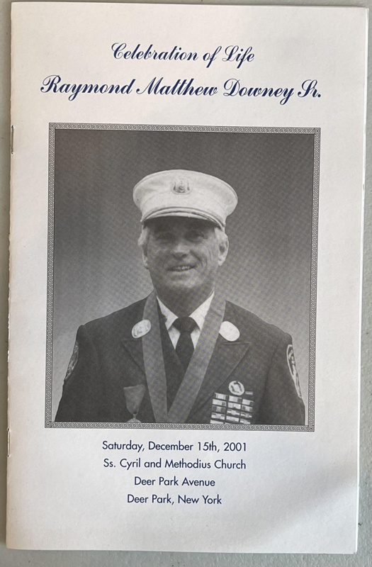 Celebration of Life Raymond Matthew Downey, Sr. ; M0066 | eHive