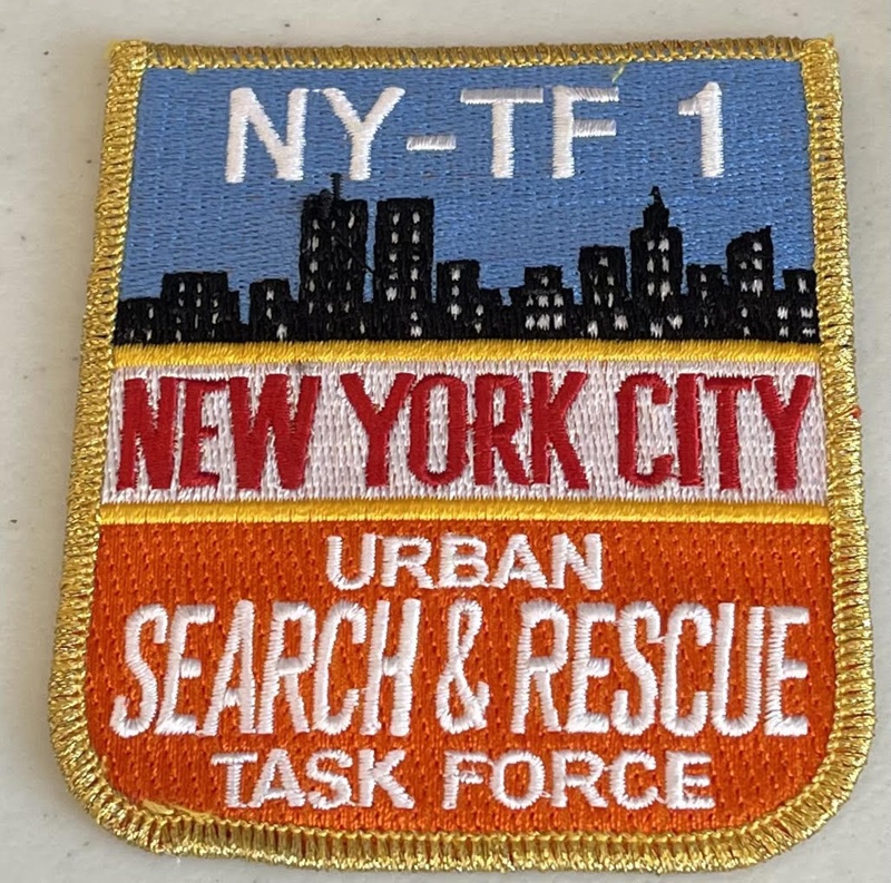 NY-TF1 New York City Urban Search and Rescue Task Force Patch; M0073 ...