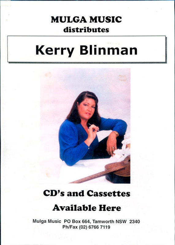 Poster of Kerry Blinman ; POST837-AC155 | eHive