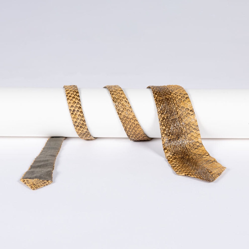 Hand Inscribed African Snake Skin Tie; 1957; ART127-AC54 | eHive